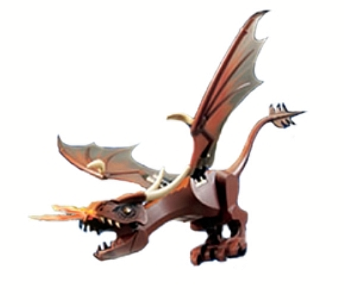 Lego Hungarian Horntail Dragon 4767 Harry Potter Animal Minifigure Big ...