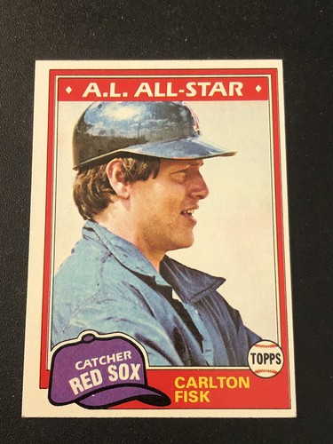1981 Topps Carlton Fisk #480 NM | eBay