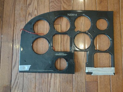 Cessna 182P Plastic Instrument Panel Cover Custom , with integral ...