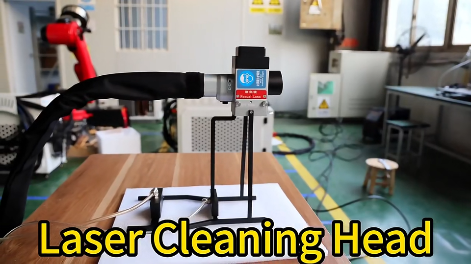QILIN BWT30C Handheld Laser Cleaning Gun Head For Fiber Laser Derusting ...