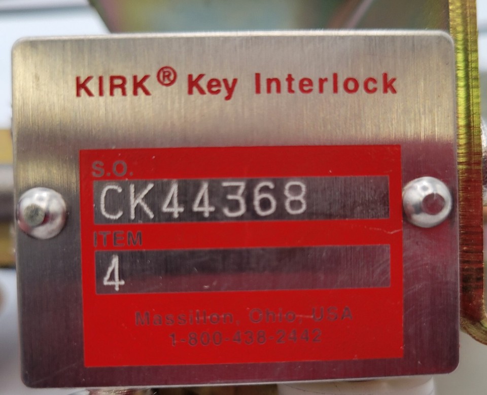 Kirk CK44368 Interlock with Key for Powerpact and Masterpact breakers ...