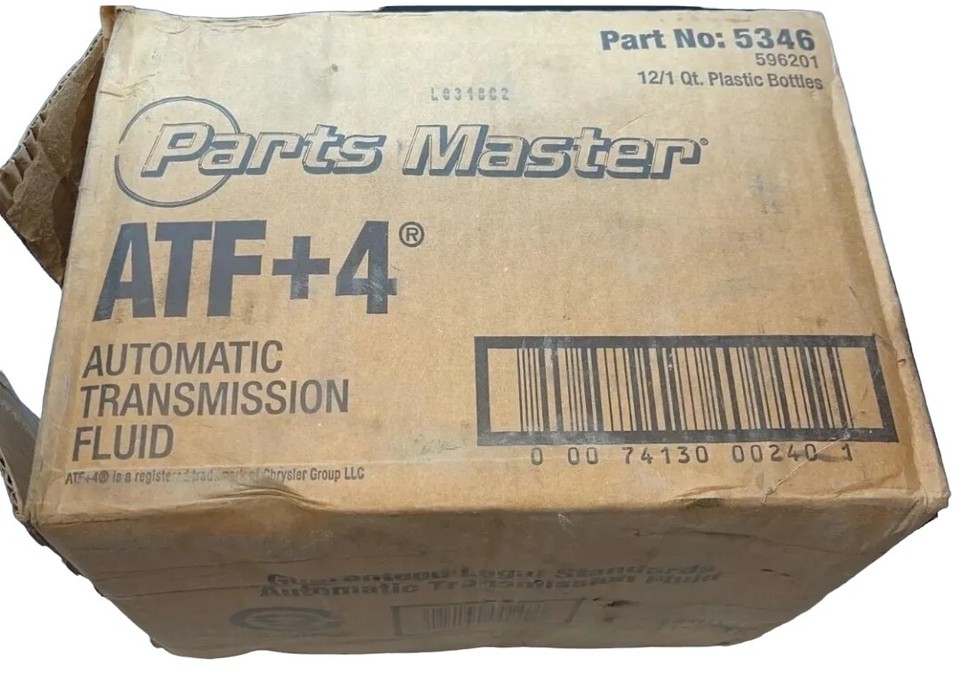 Parts Master ATF+4 Transmission Fluid 1 QT. (LOT OF 12) 🔥Fast Shipping🔥 ...