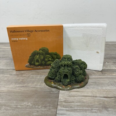 Dept 56 Halloween Village Scary Topiary 4038918 | eBay