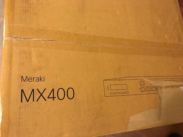 Cisco Meraki MX400-HW Cloud Managed Security Appliance (We buy and sell ...