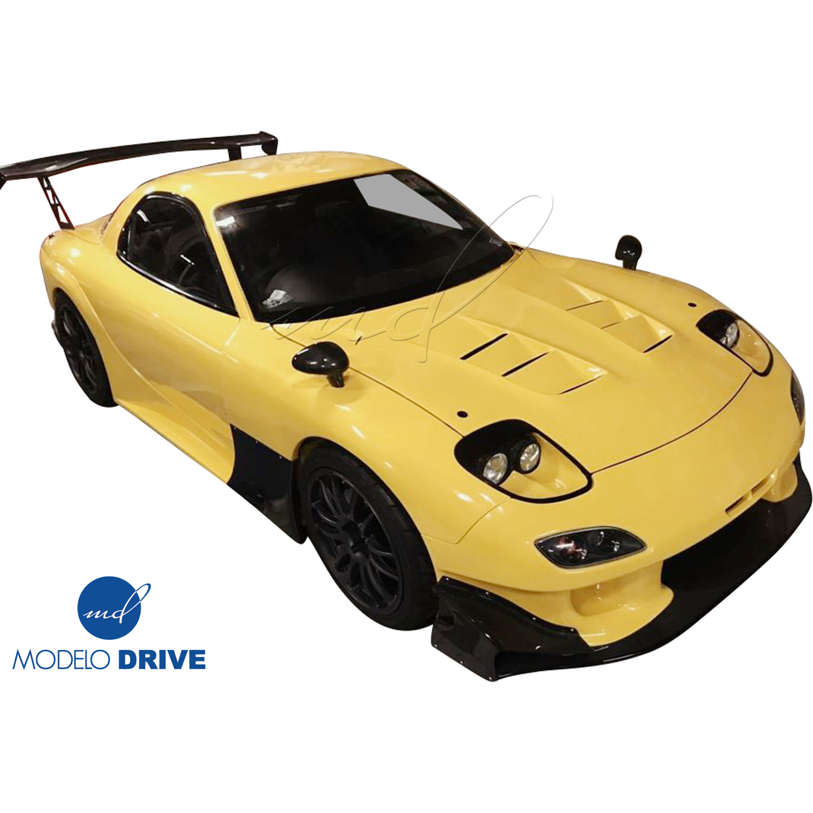 ModeloDrive FRP RAME N-1 05 Canards (FD3S) for RX-7 Mazda 93-97 ...