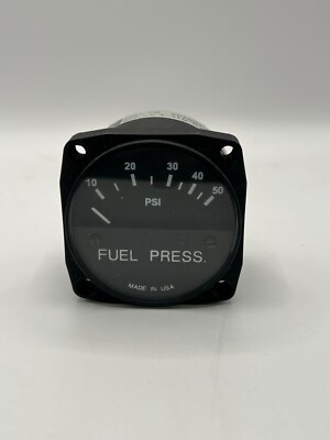 UMA Instruments Fuel Pressure Gauge | Avionics Compatible Warranty
