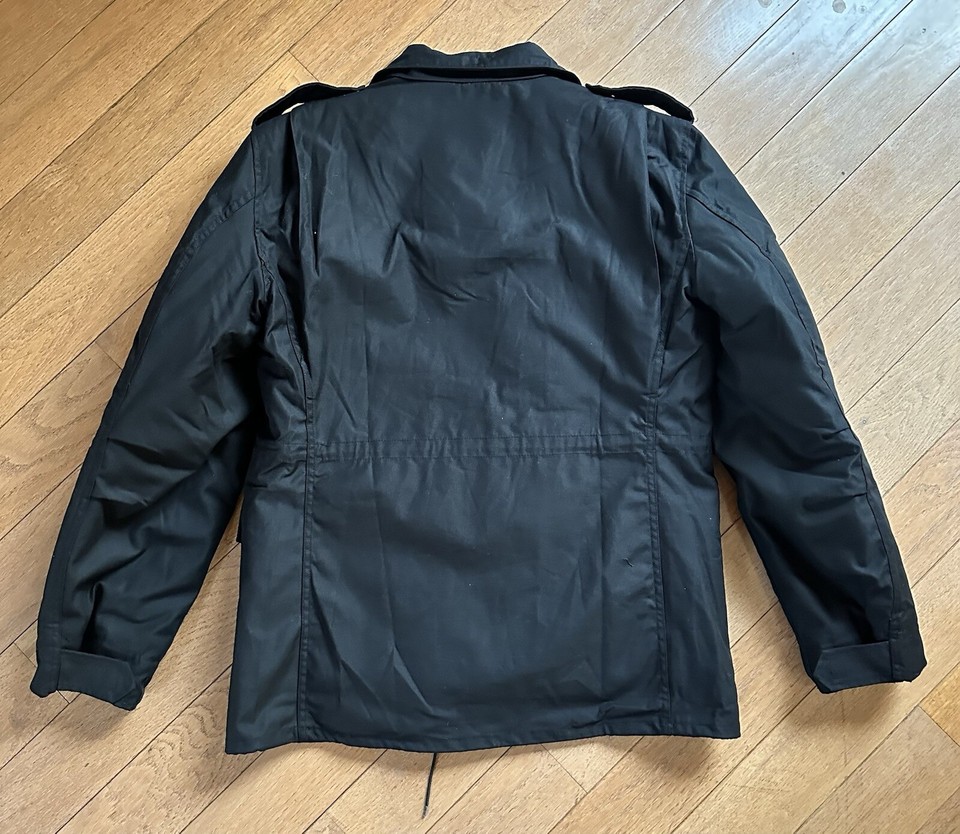 Surplus M65 US Field Jacket Zip Button Liner Black New With Tags , Men ...