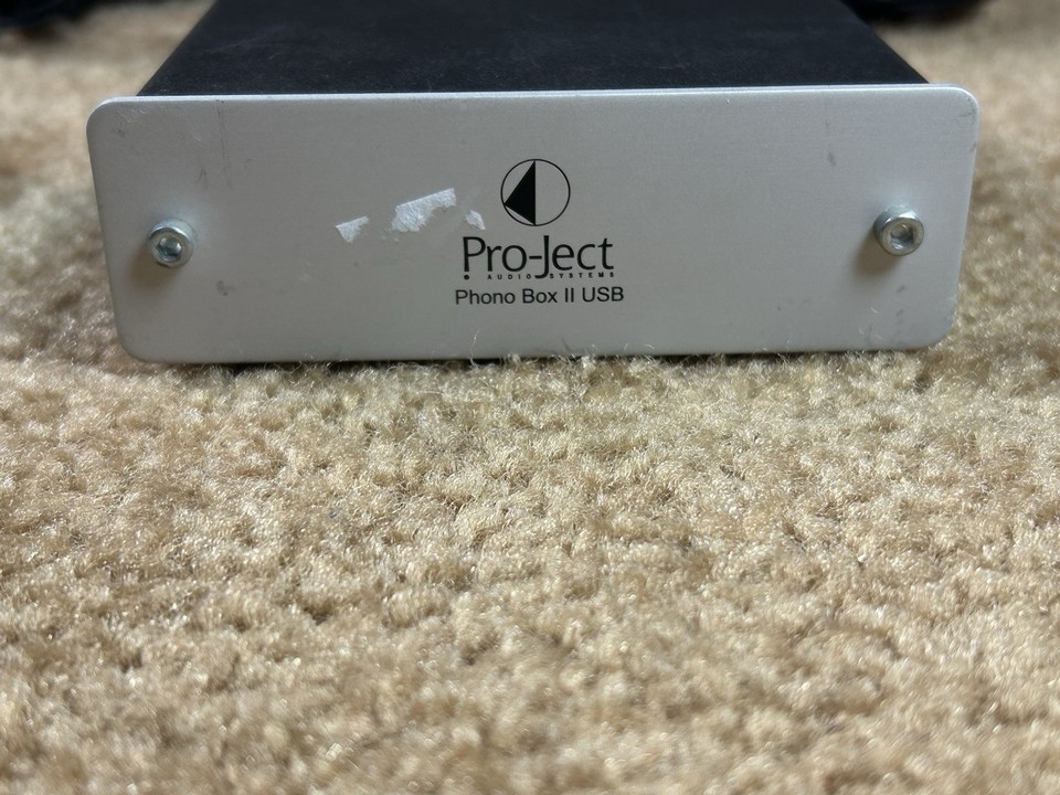 Pro-Ject Phono Box II USB Turntable Phono Preamp MM/MC + USB Output | eBay