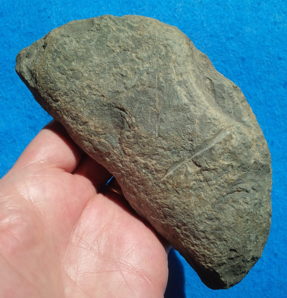 6" BANNERSTONE PREFORM RANDOLPH CO. INDIANA ARROWHEADS AUTHENTIC INDIAN ...