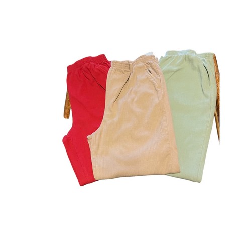 Women's Calcutta Pants, 14 Petite, Lot of 3, Tan, Green, Mauve 5046804 ...