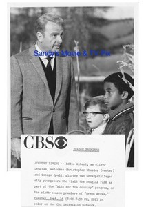 EDDIE ALBERT, CHRISTOPHER WHEELER, GEORGE SPELL ORIGINAL TV Photo GREEN ...