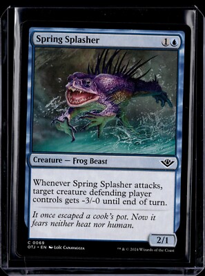 Spring Splasher - 69 - OTJ - NM - MTG - Magic the Gathering | eBay