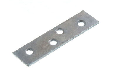 400 X Straight Mending Stretcher Repair Plates 75mm ( 3 Inch ) BZP ...