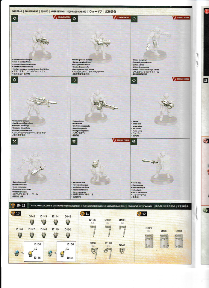 Warhammer 40K - Imperial Agents - Vigilant / Exaction /Subductor Squad ...