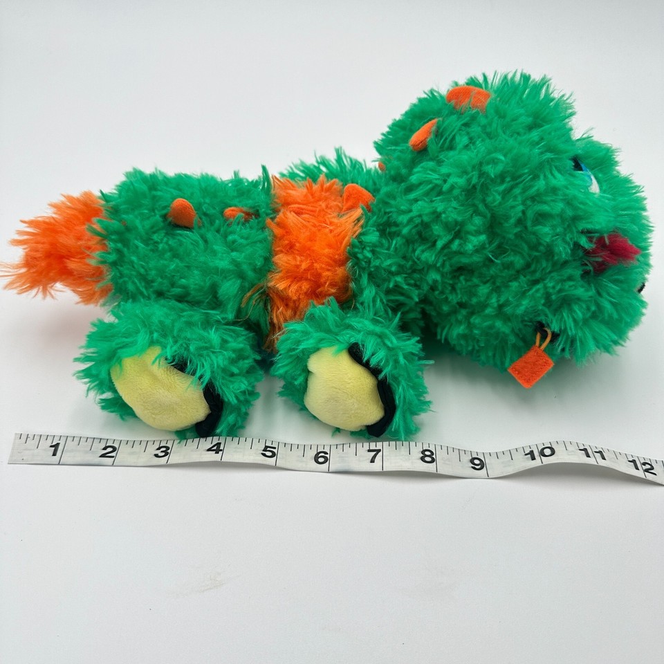 Stuffies Igby Iguana Plush 12" Zipper Mouth Magnetic Feet Lizard ...