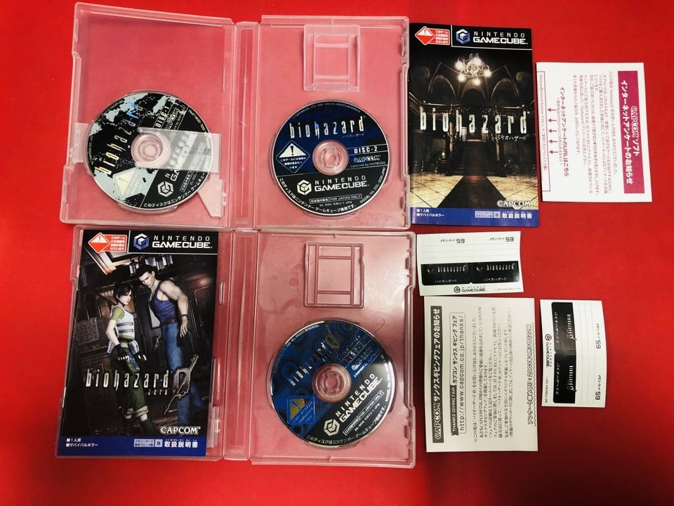 Nintendo GameCube Resident Evil 0 Biohazard 0 With Extras Set | eBay