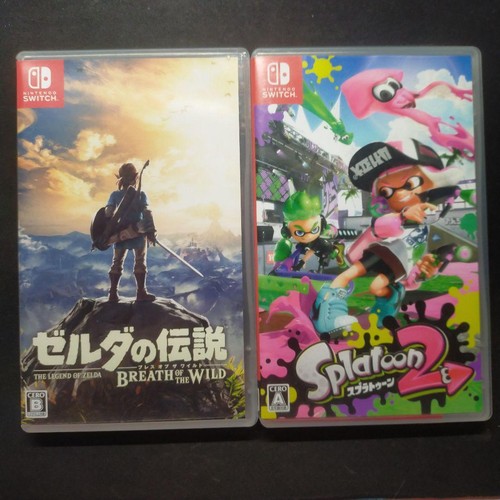 Set Of 2 Switch The Legend Zelda Splatoon | eBay