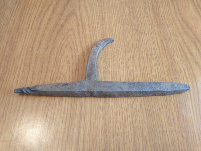Antique Logging Relic Tree Foot Spike Tool 7" Vintage Blacksmith Spur ...