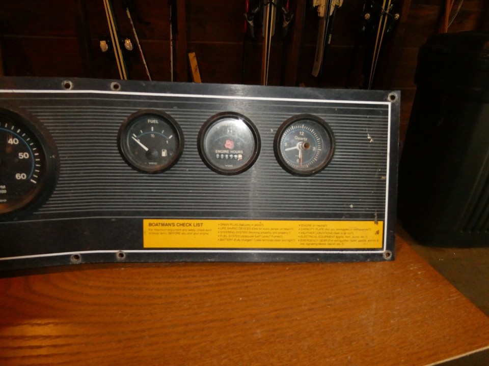 Correct Craft VDO Gauges/Dash Panel | eBay