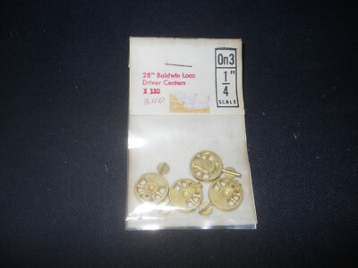 Grandt Line On3 Brass Baldwin 28" Driver Centers | eBay