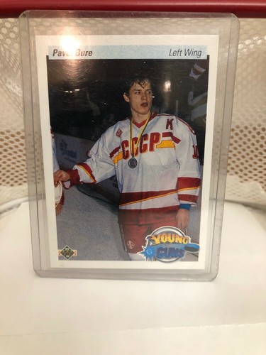 1990-1991 UPPER DECK YOUNG GUNS PAVEL BURE ROOKIE CARD RC Gradeable ...