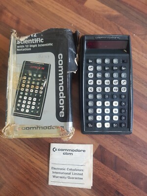Vintage - Commodore SR4912 - LED Display - 12 Digit Scientific ...
