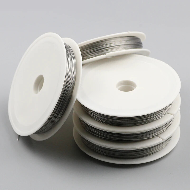 Steel Wire Firm Smooth Beading Line Cord Thread String Jewelry Making ...