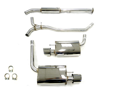 OBX Stainless Catback 13-17 Honda Accord V6 3.5L 2Dr Coupe Exhaust ...