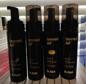 (4) b.tan Self Tan Mousse Tanned AF Darkest Self Tanner 6.7 oz Ea ...