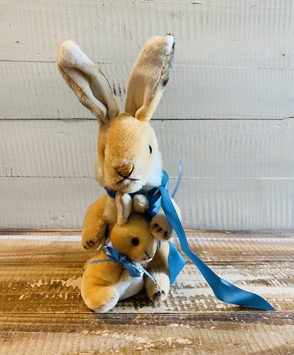 Vintage Gund Gunderful Creation Stuffed Rabbits Bunnies Japan 9.75 ...