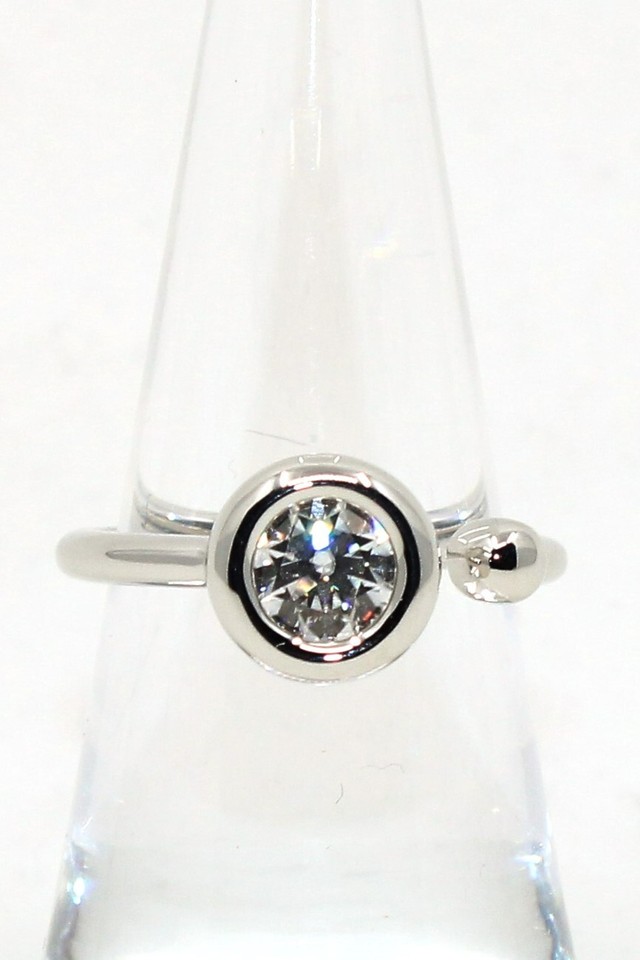 lab created diamond GRA certified 6.5mm 1 ctw size 8 eye clear silver ...