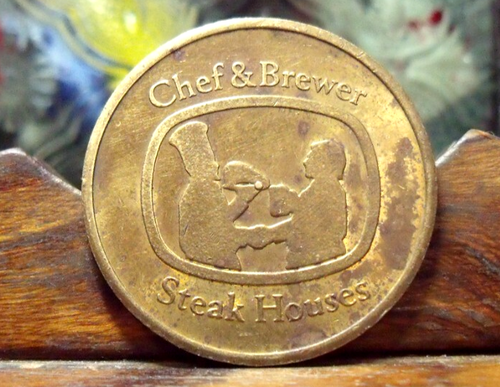 CHIEF & BREWER STEAK HOUSE TOKEN ONLY ONE ON EBAY MAVERICK 28MM | eBay