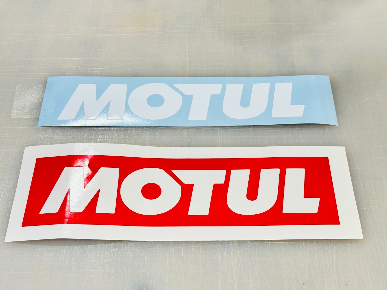 Motul Logo Vinyl Decals - 2 Styles Available-Free Ship-Buy 2 Get 1 FREE ...