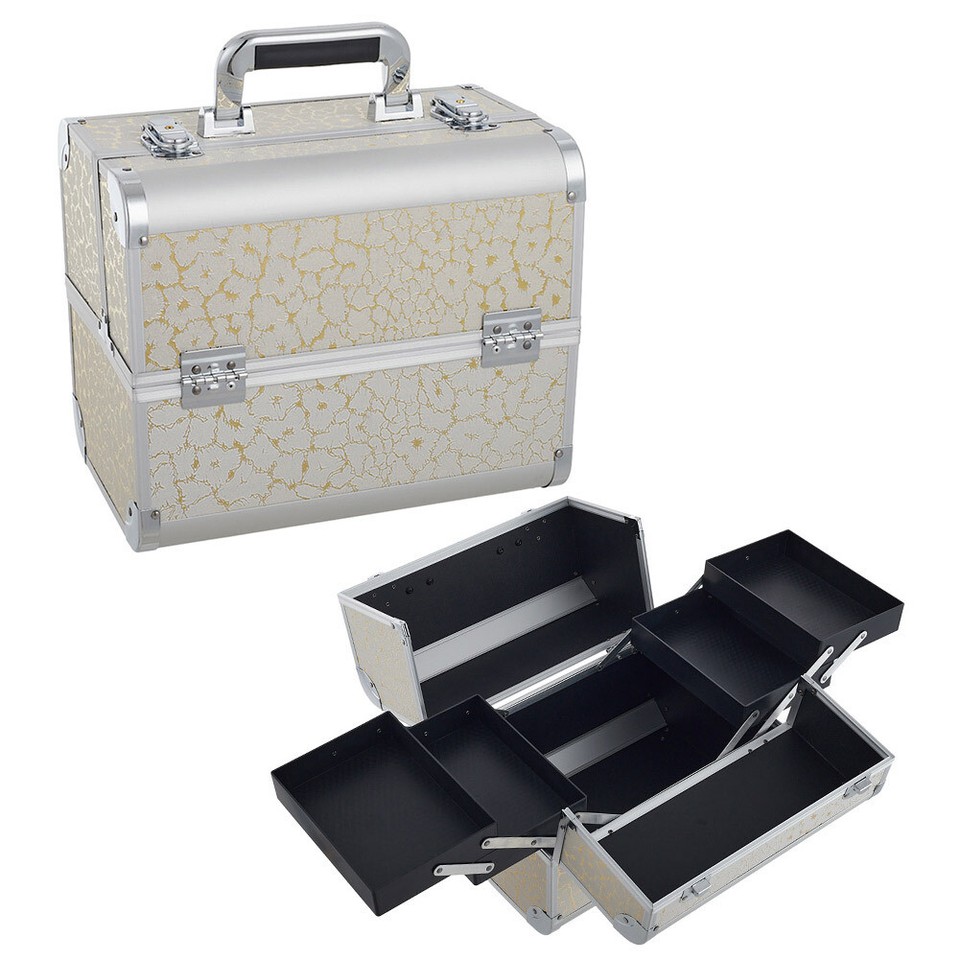 Extra Large Space Storage Beauty Box Makeup Organizer Nail Cosmetic ...