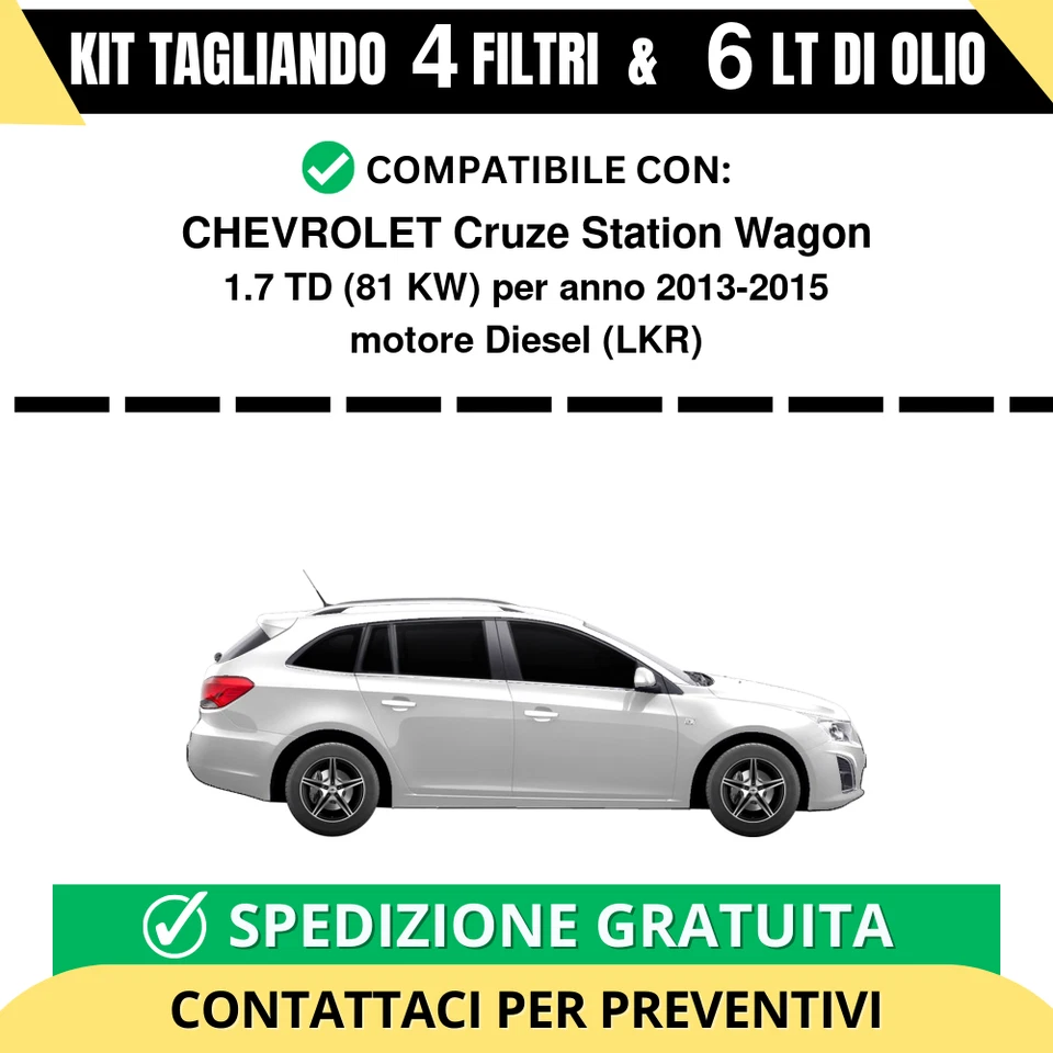 Ricambi per Chevrolet Cruze Station Wagon 2015 | Acquisti Online su eBay
