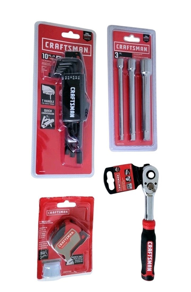 Craftsman 4-Tool Hand Tool Combo | eBay