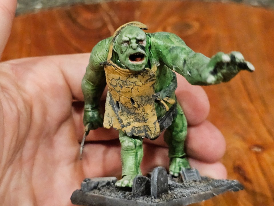 Games Workshop LOTR The Hobbit Cave Troll Tom, Bill, and Bert Troll ...