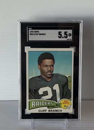 1975 Topps - Cliff Branch #524 (RC) for sale online | eBay