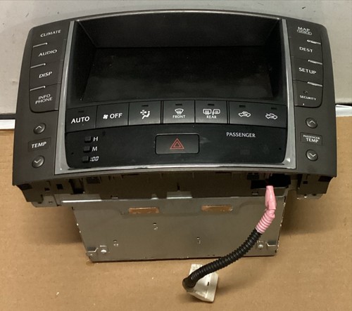 10 11 LEXUS IS250 IS350 NAVIGATION GPS DISPLAY SCREEN MONITOR CLIMATE ...
