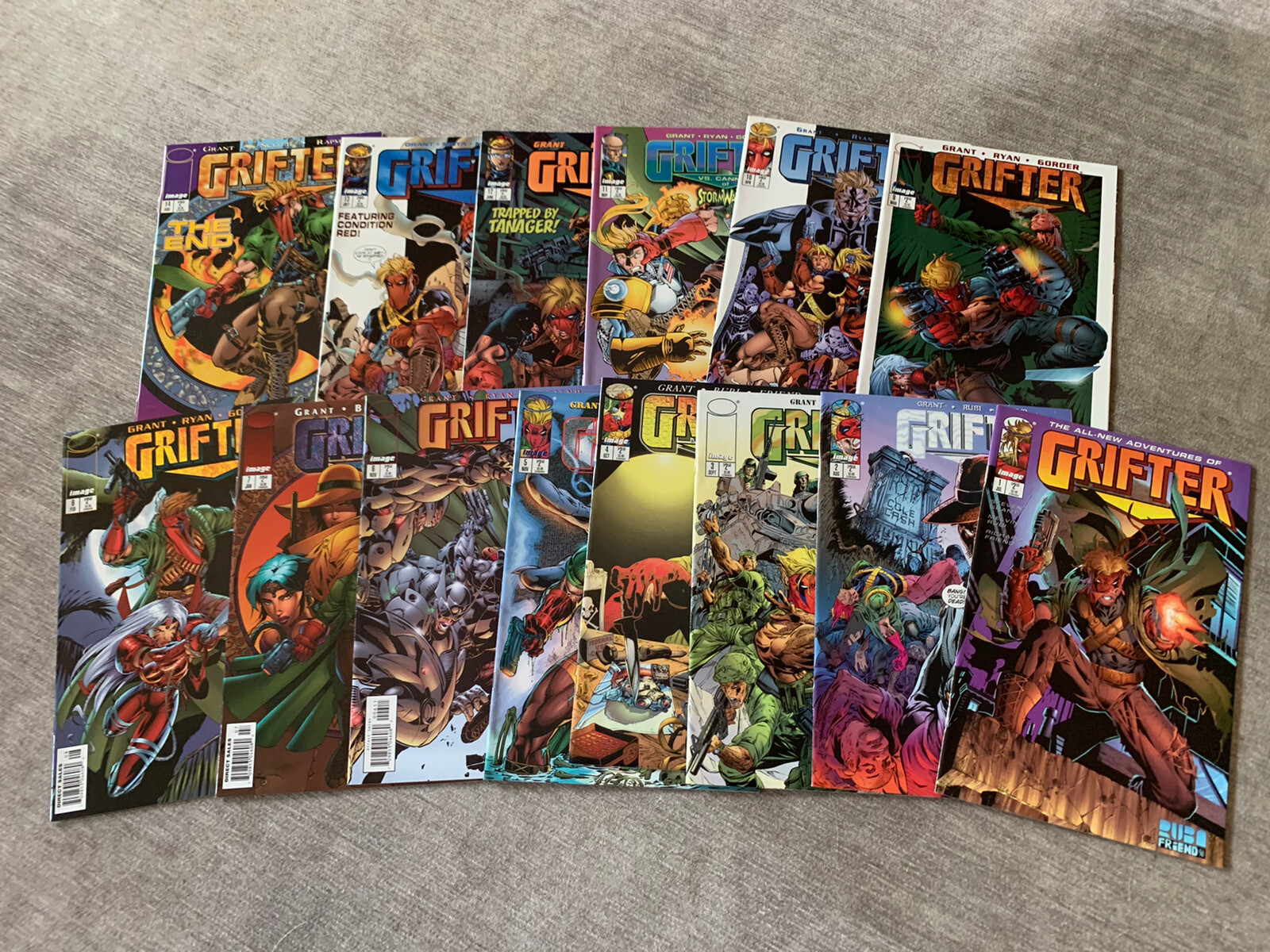 Grifter 1-10, 1-14, Kindred II 1-4, Shi, Mask 1-2 - 39 Image Comics Lot ...