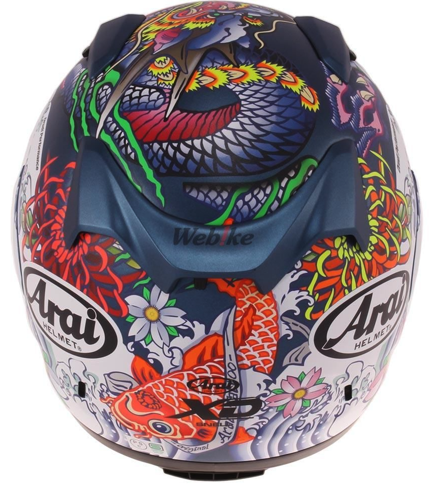 ARAI GENUINE OEM XD ORIENTAL MATT BLUE FULL FACE HELMET (ASIAN FITTING ...