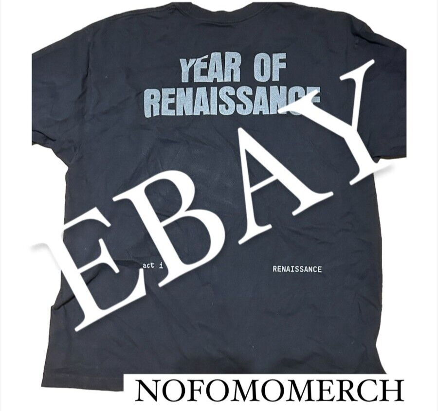 BEYONCE OFFICIAL YEAR OF RENAISSANCE WORLD TOUR NYC NJ REFLECTIVE T ...