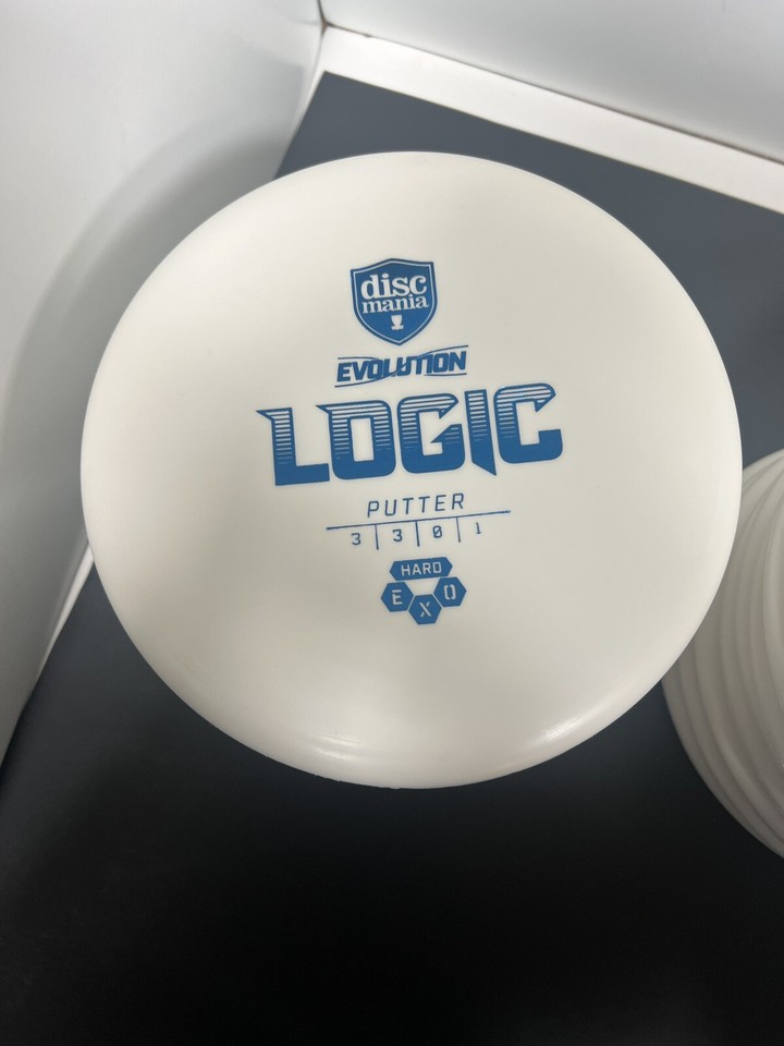 Discmania Evolution Eco Logic White Disc Golf EXO HARD 173 grams Lot of 18 | eBay