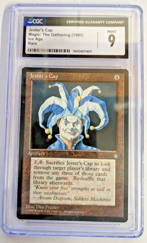 MTG ICE AGE Jester´s Cap CGC GRADED 9 | eBay