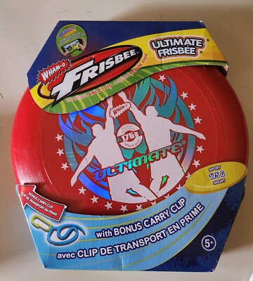 Wham-O Ultimate Frisbee Sports Disc Red 175 gram, | eBay