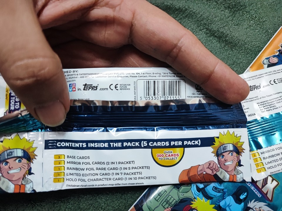 Topps Animax Naruto 2024 NEW Trading Card TCG SEALED CASE 24 BOX , 960 ...