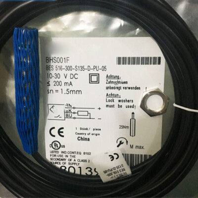 10-30V DC Inductive Sensor Proximity Sensor For BHS001F BES 516-300 ...