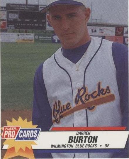 1993 Fleer ProCards Minor League - Darren Burton #2009 for sale online ...