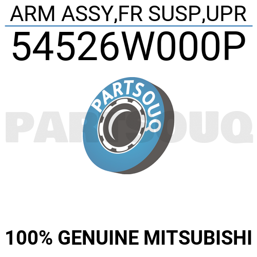 54526W000P Genuine Mitsubishi ARM ASSY,FR SUSP,UPR | eBay