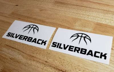 silverback basketball goal decals sticker replacement goalrilla 5.5x2.4 ...